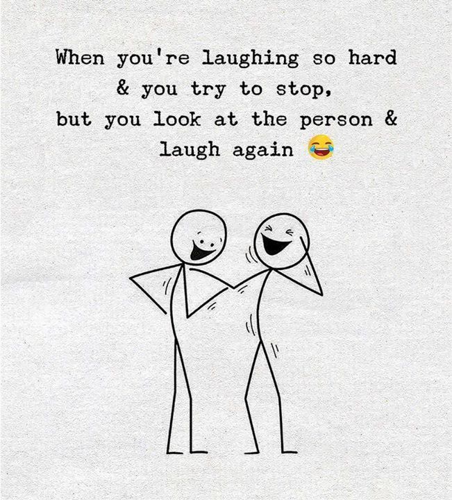 Person Laughing Really Hard