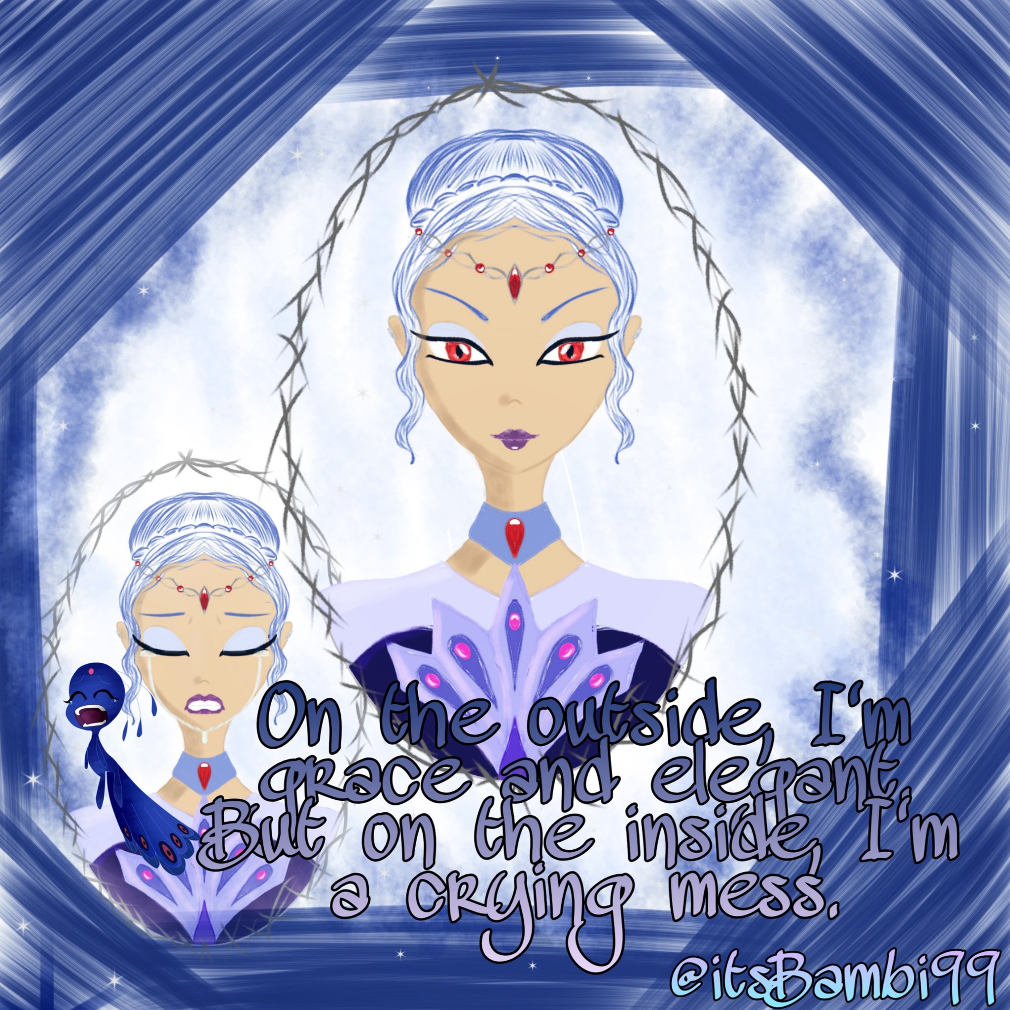 Winx Club Riven Crying