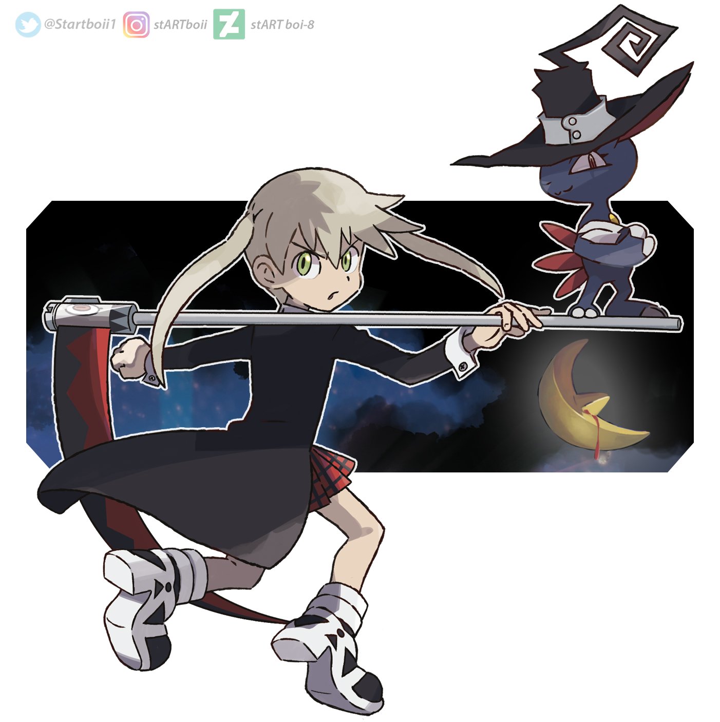 Maka As A Witch