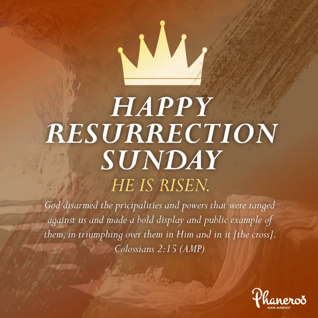 Happy Resurrection Sunday