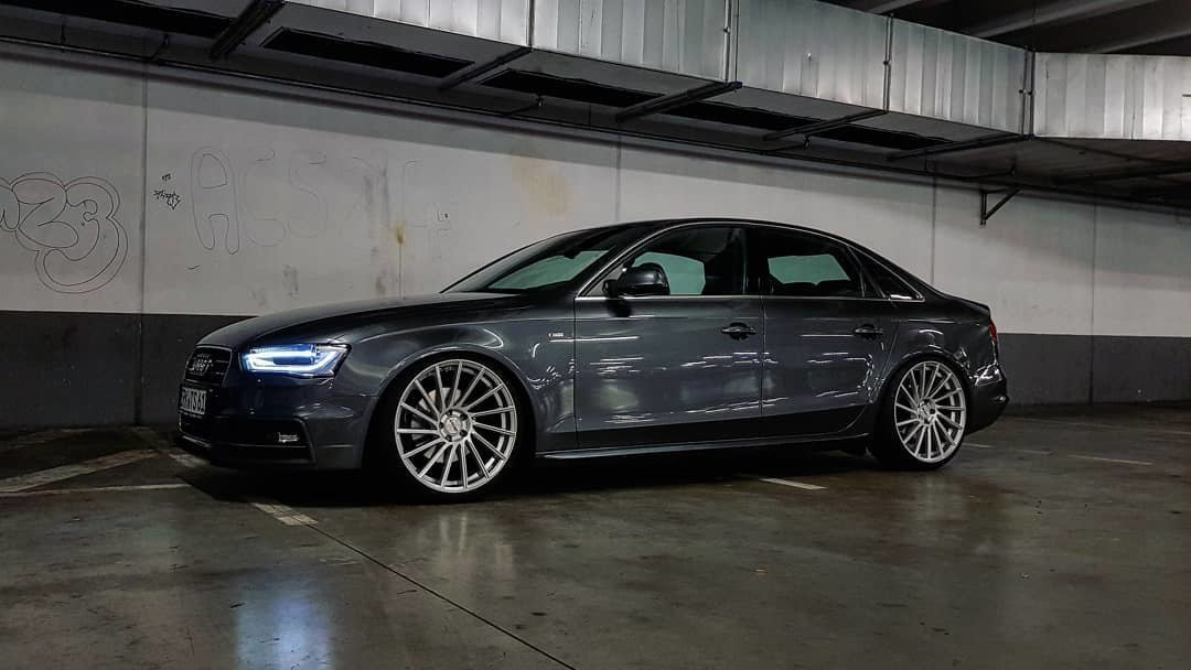 Stanced Audi A4 B8
