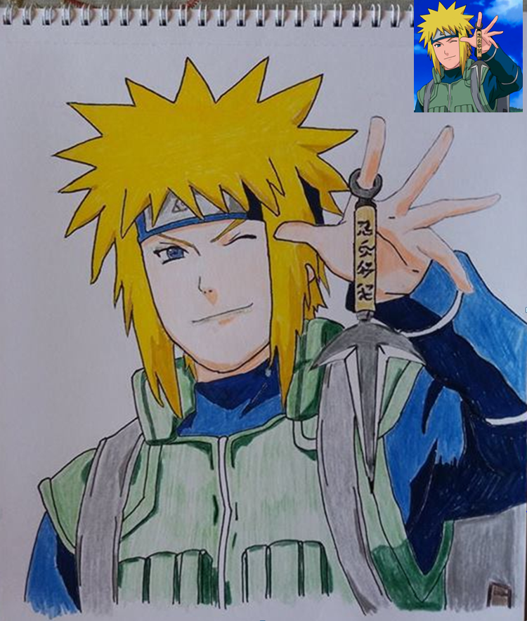 Minato Hokage Drawing