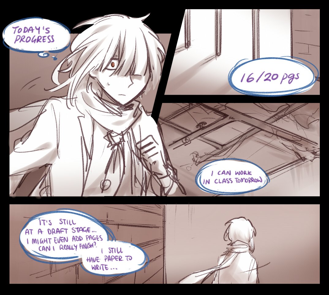 「Drawing fanart of my own characters *cuz they are unrelated 」FURLESSの漫画