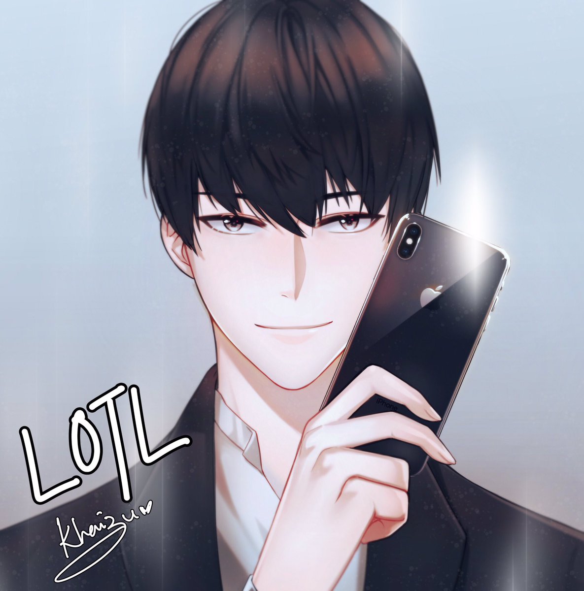 「Please excuse of my Oji-san~ i start to learn how to draw Oj」hiatusの漫画