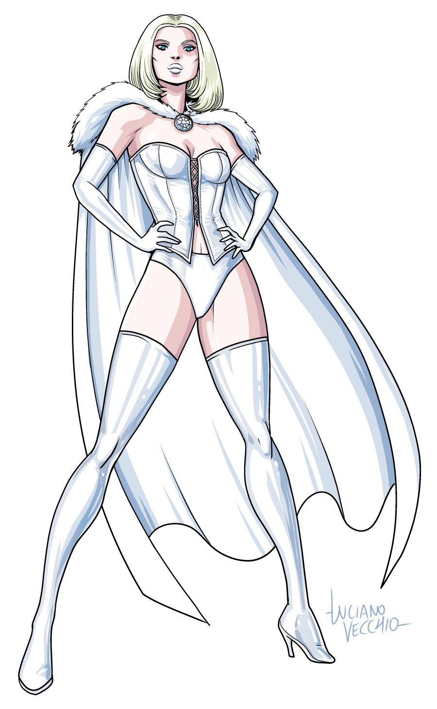 Emma Frost X Men Costume