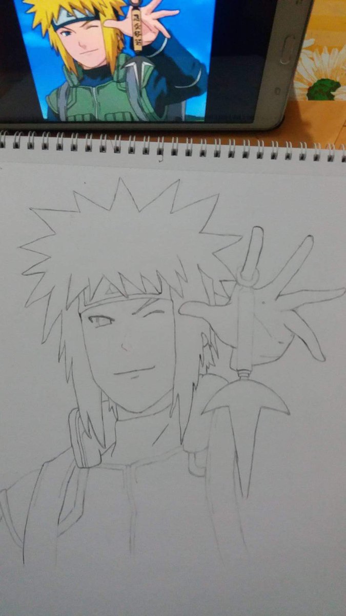 Minato Hokage Drawing