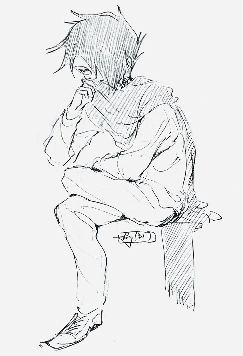 「Ray doodles + manga studies (don't mind my shenanigans) 」Hazel Oh Two ...