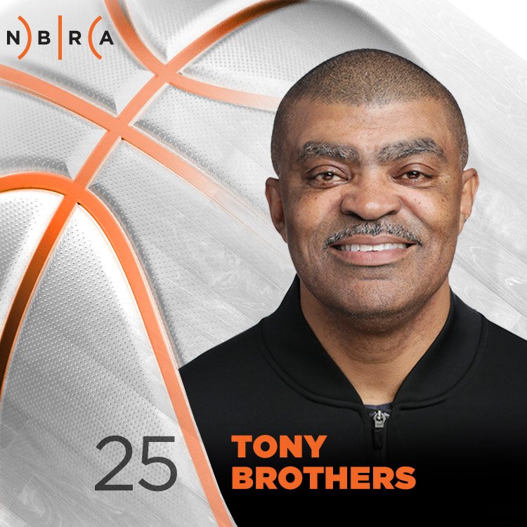Nba Referee Tony Brothers Referee Tony Brothers Observers During The