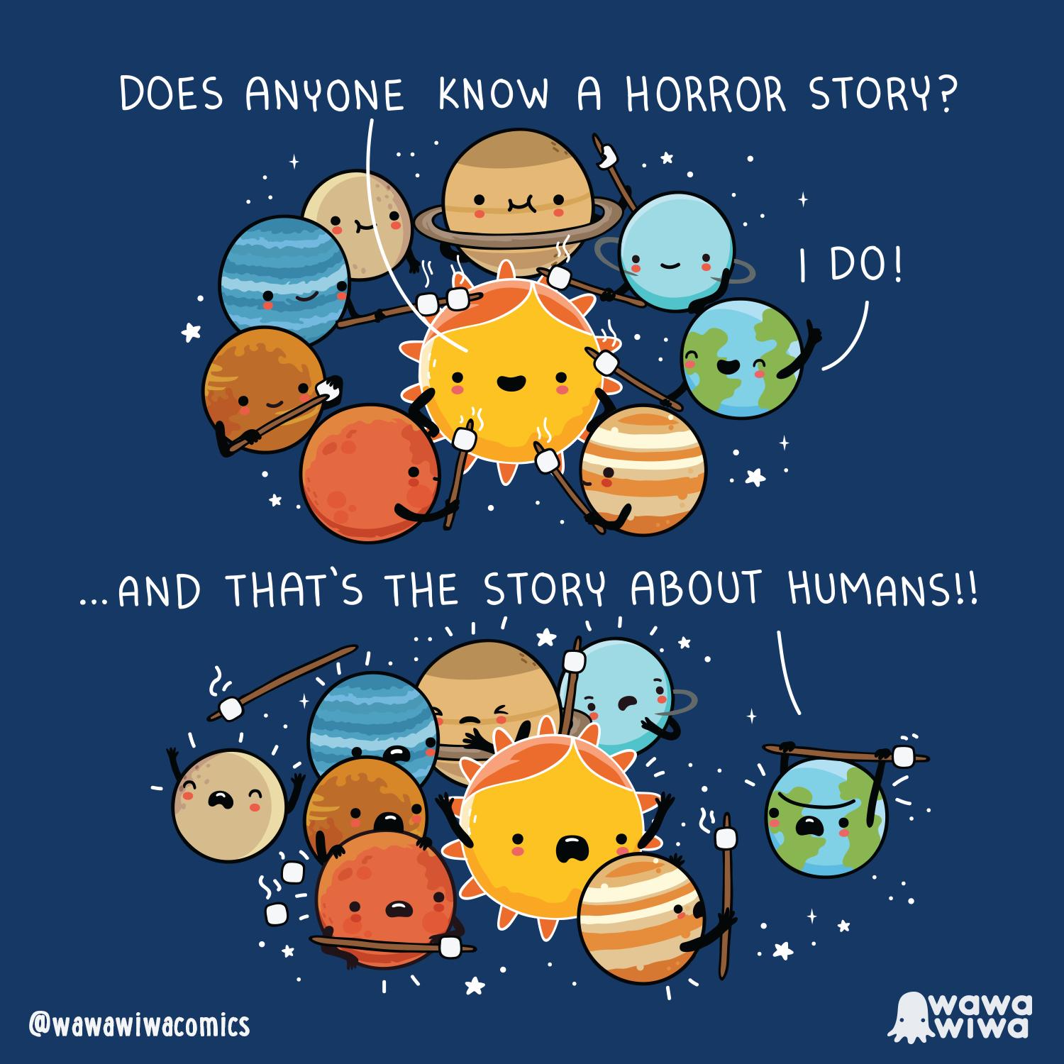 Comics About Solar System
