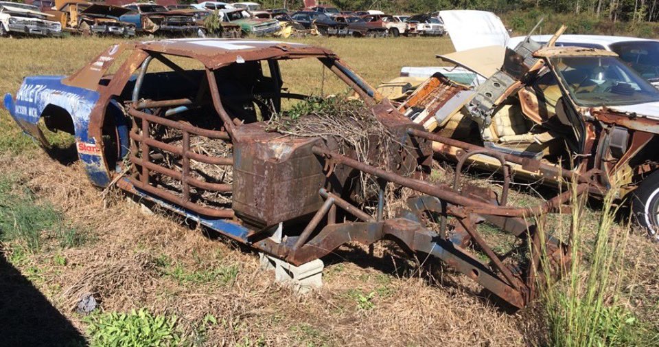 Dale Earnhardt Jr Car Graveyard