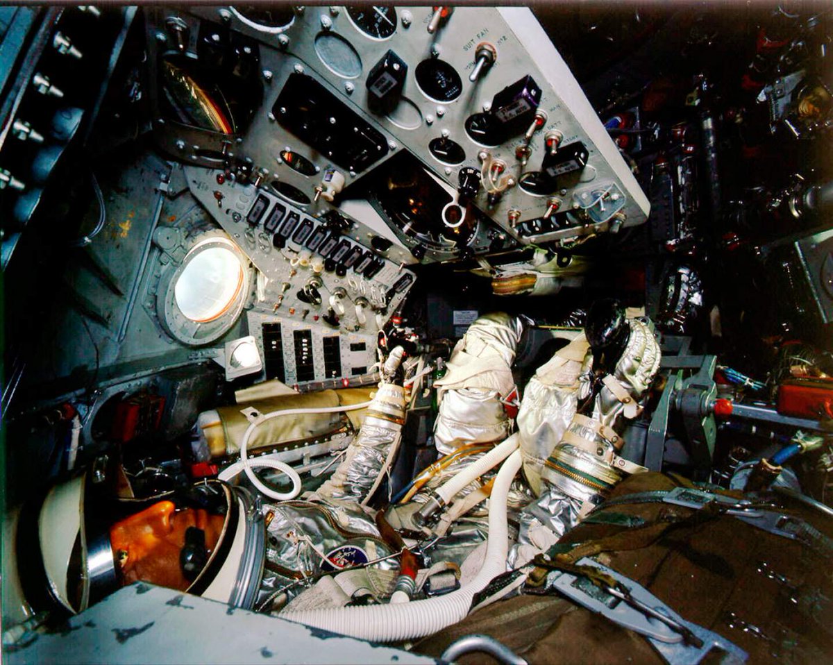 Mercury Spacecraft Interior