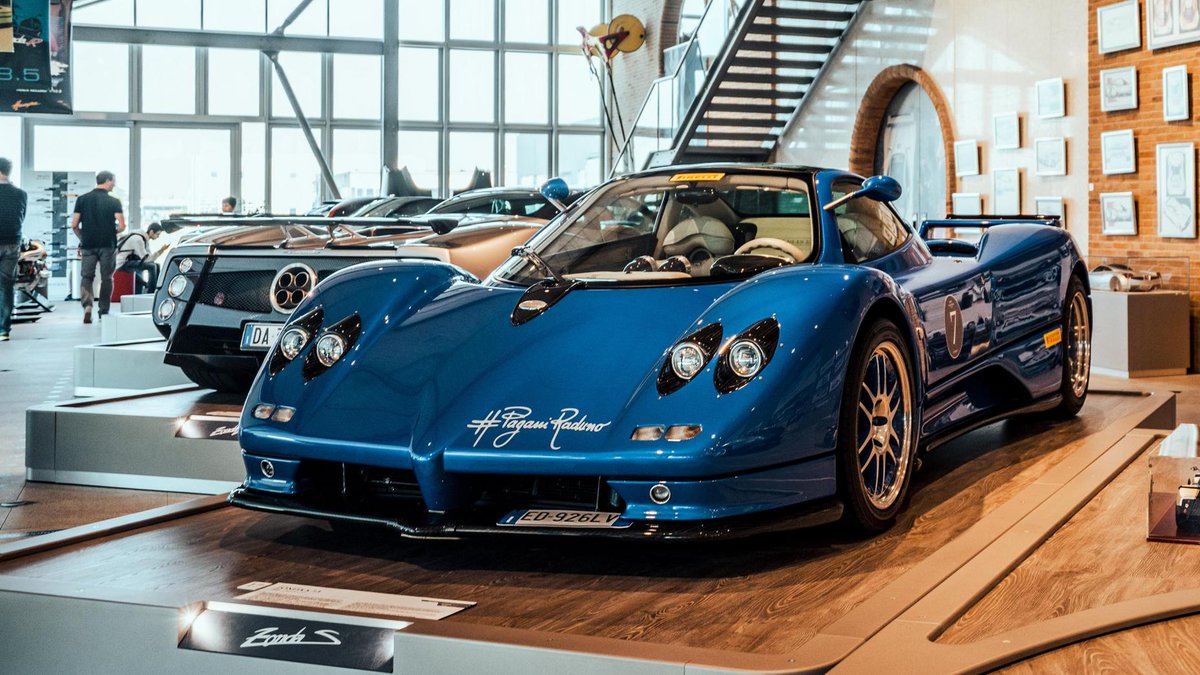 Take a look inside the incredible Pagani museum. From a home-built ...