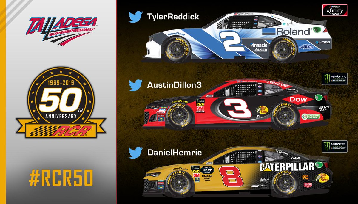 Richard Childress Racing spotter guide for Talladega : r/NASCAR