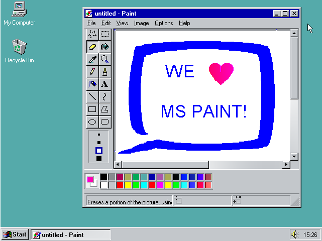 Microsoft Paint Logo