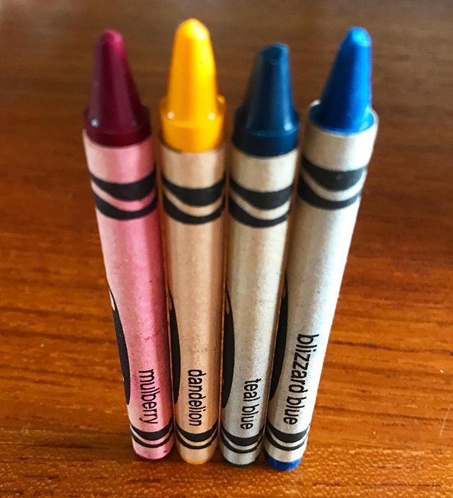 Blue Crayola Crayon