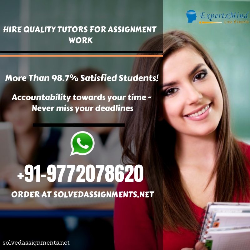 Expertsmind.com on Twitter: "Get custom assignment writing services NIT6130 - Introduction To ...