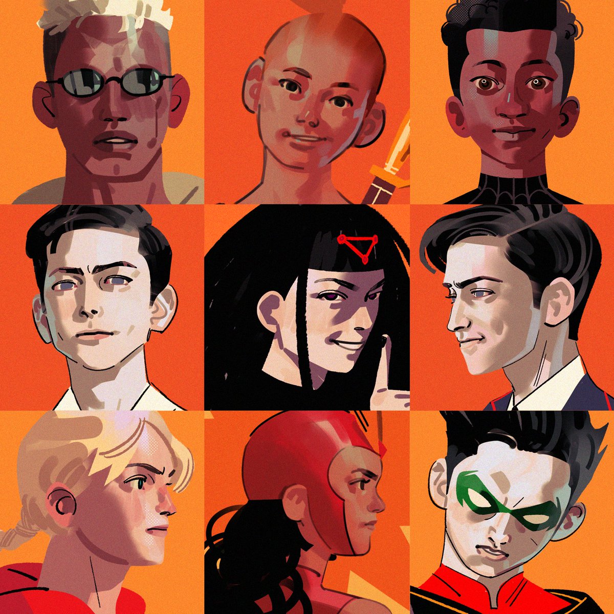 「shiny foreheads #FaceYourArt 」|m a i k ⚡のイラスト