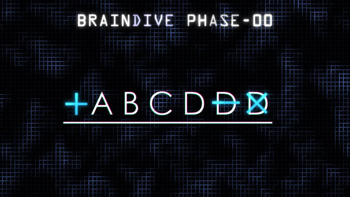 ＃Brain_Dive オープニング / Twitter