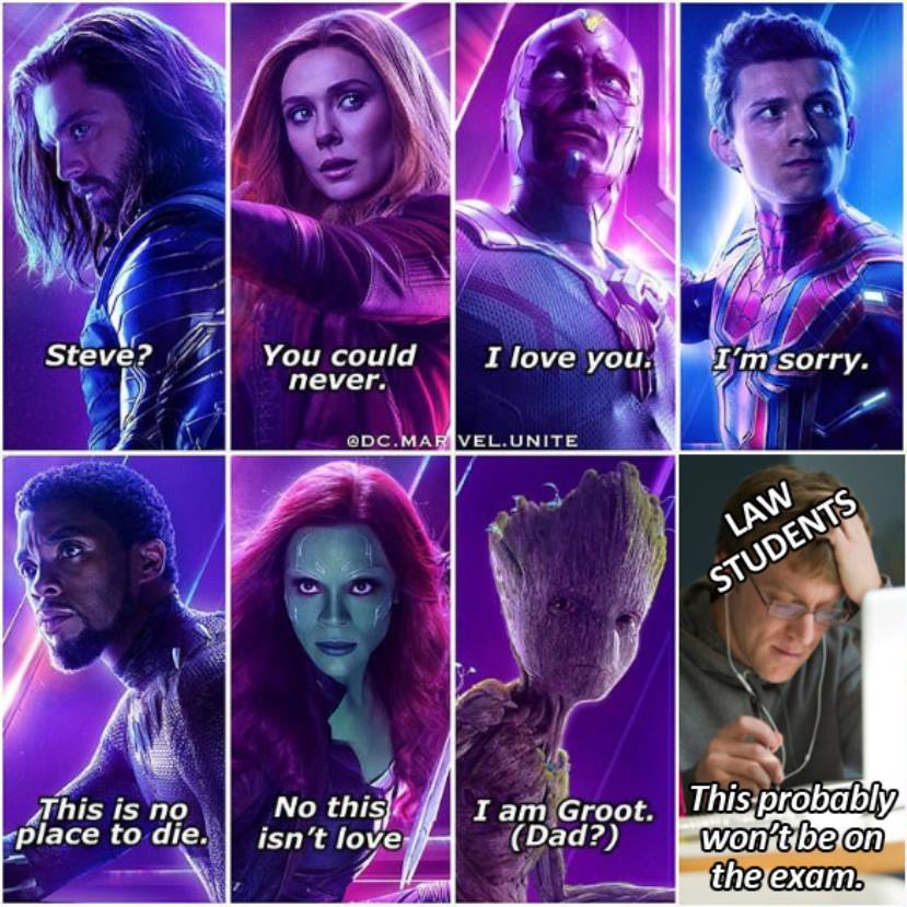 Law School Exam Meme