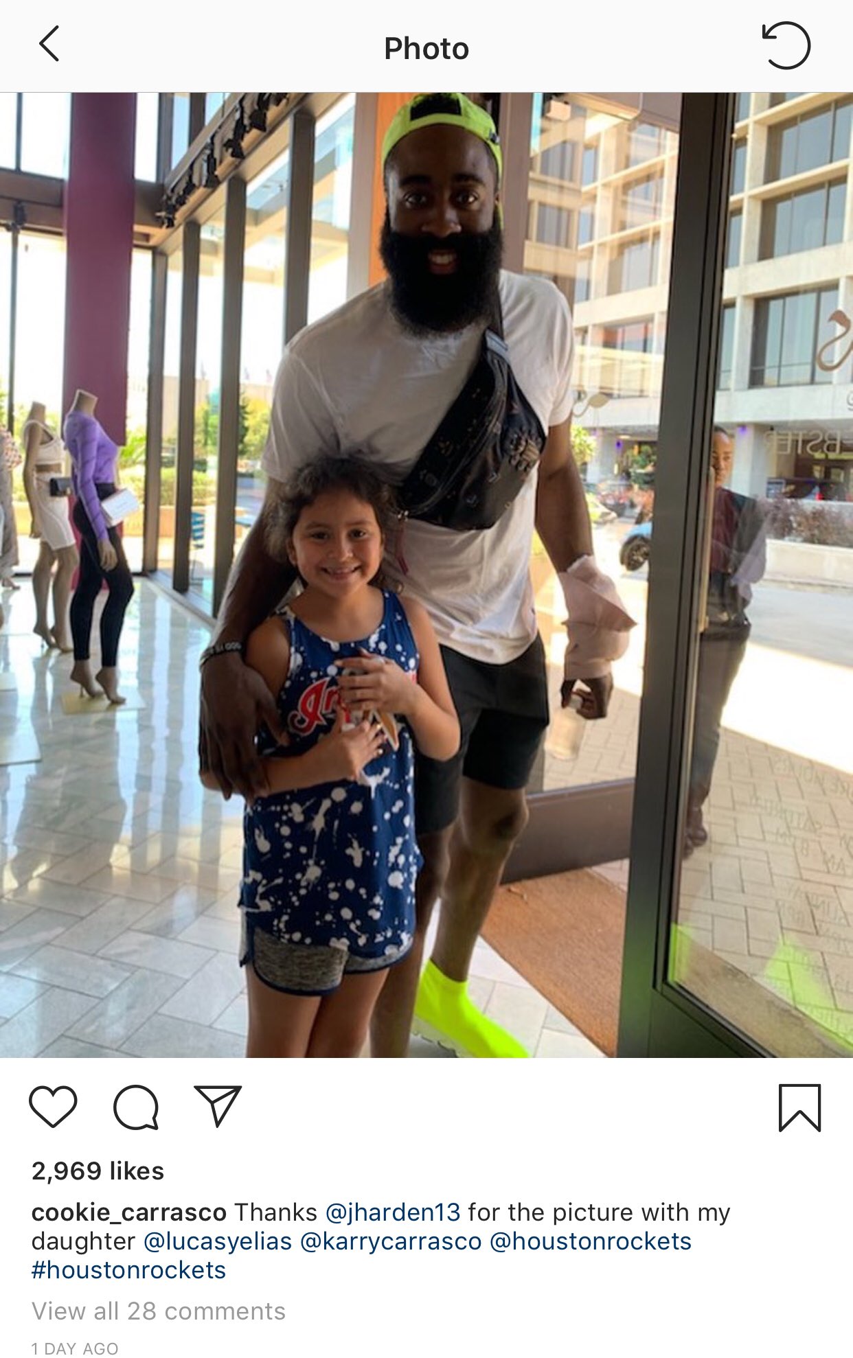 James Harden Instagram
