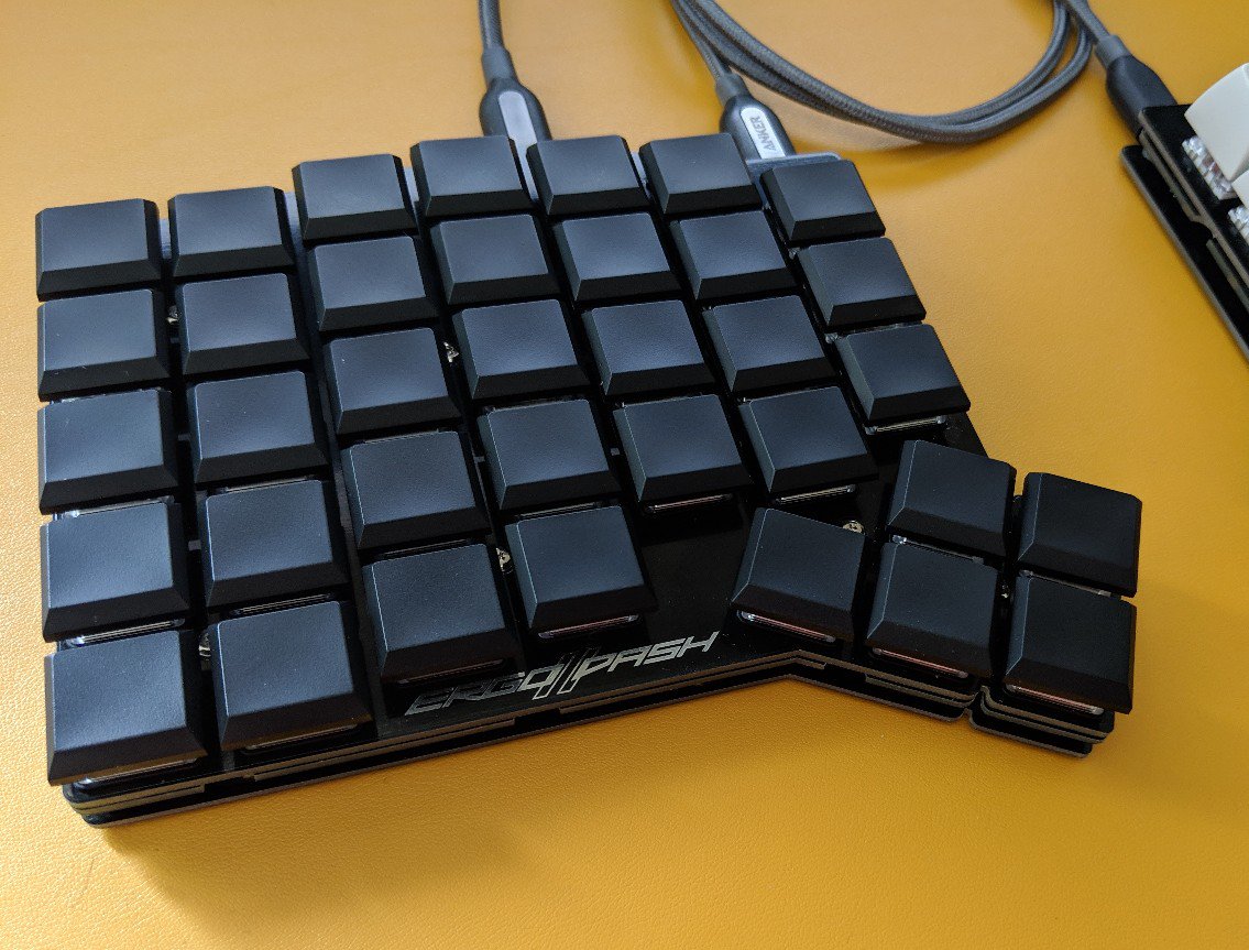 ダッシュ≡＝ on Twitter: "ちょっと修整したい箇所あるけど、 #ErgoDash 2 完成した。…