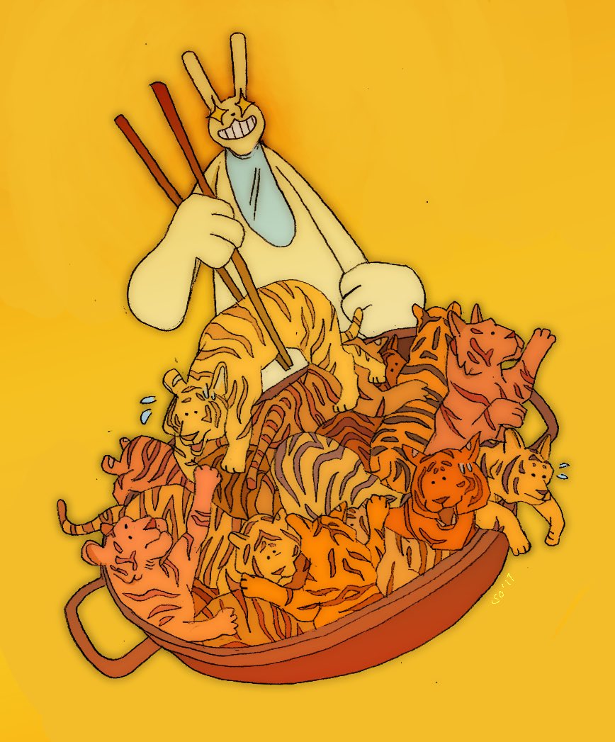 sarah oh 🦐 (ig @buttmvnch) on Twitter: "in which the roles are reversed 🐇🐅 https://t.co ...