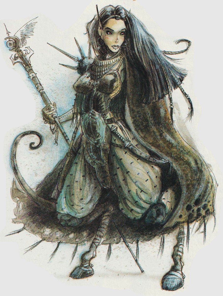 [OC] [Art] I'd like to play a Tiefling in my next campaign so I ...