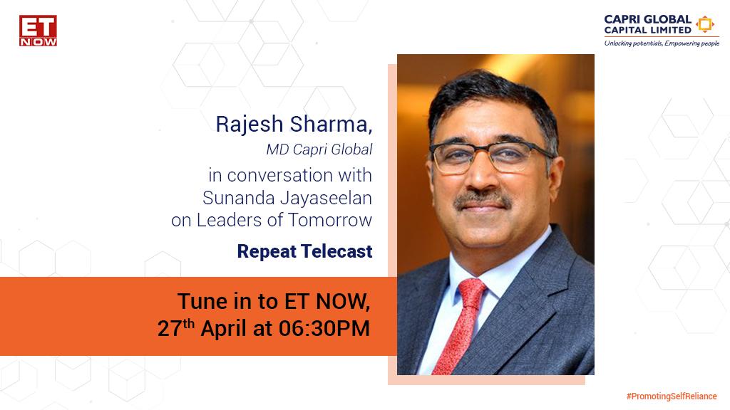 Rajesh Sharma Capri Global / Watch our founder and md mr. - Class Plas