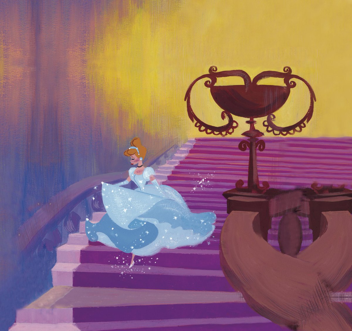 Cinderella Running From The Ball