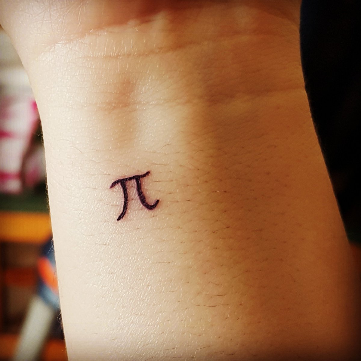 Pi Symbol Tattoo