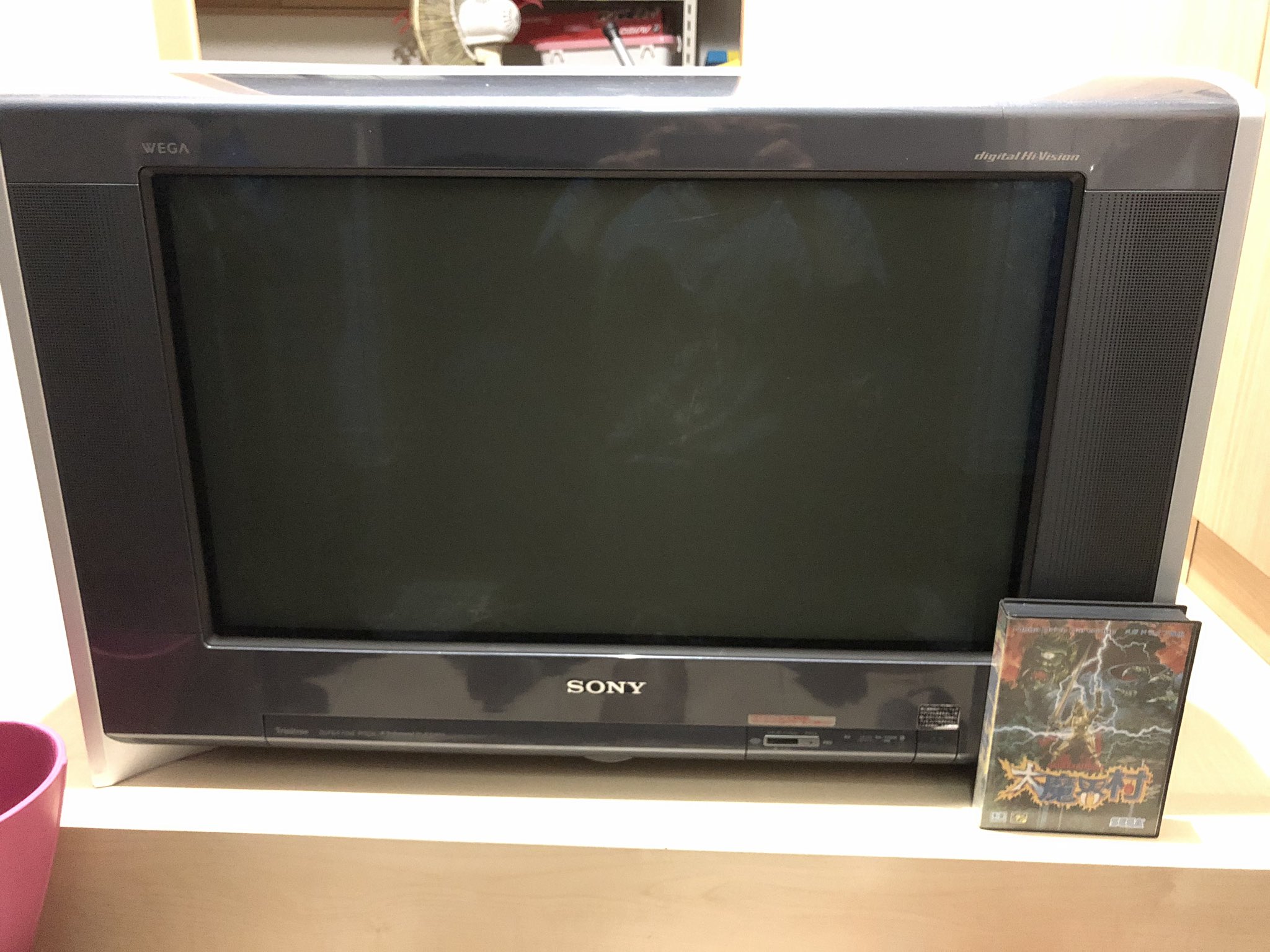 SONY KD28-HR500 トリニトロンハイビジョンブラウン管テレビ 知らせ SONY KD28-HR500 トリニトロンハイビジョンブラウン管テレビ 知らせ