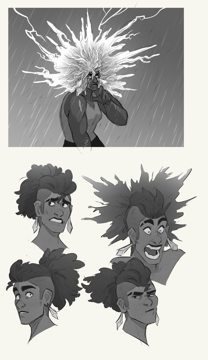 「WIP for a goretober! Gonna be another one of my horsewomen c」Chris H.🍄 ...