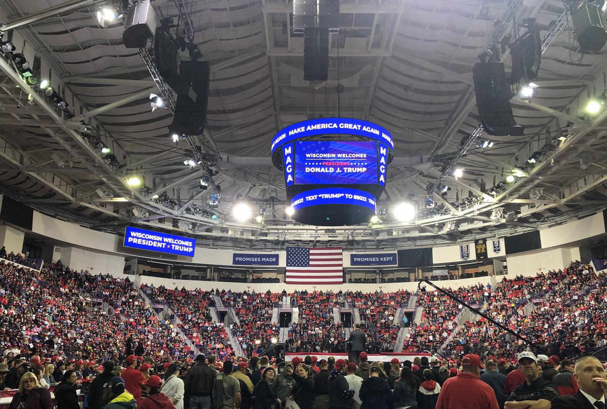 Trump Rally - Green Bay, WI Sat 04-27-2019 - AR15.COM