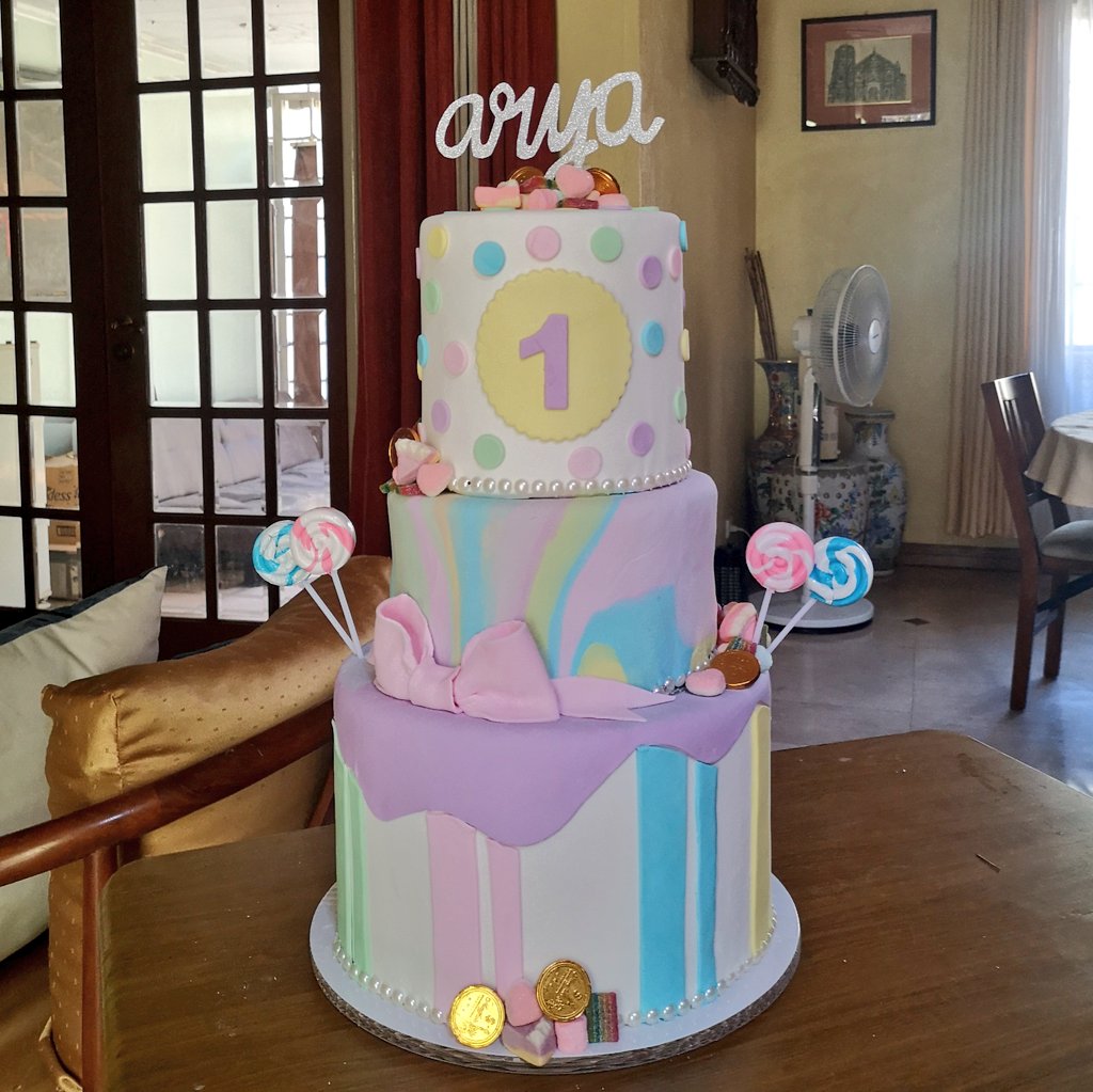 Candyland Tiered Cake