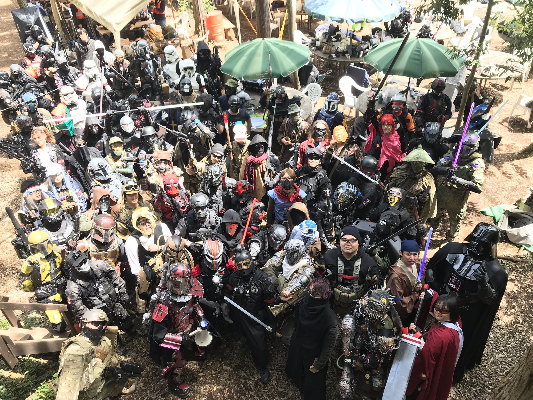 CAMP DEVGRU on Twitter: "本日デブグルは #なりサバ 開催中です！ 良いお天気で、皆さん盛り上がってます(^ ^)… "