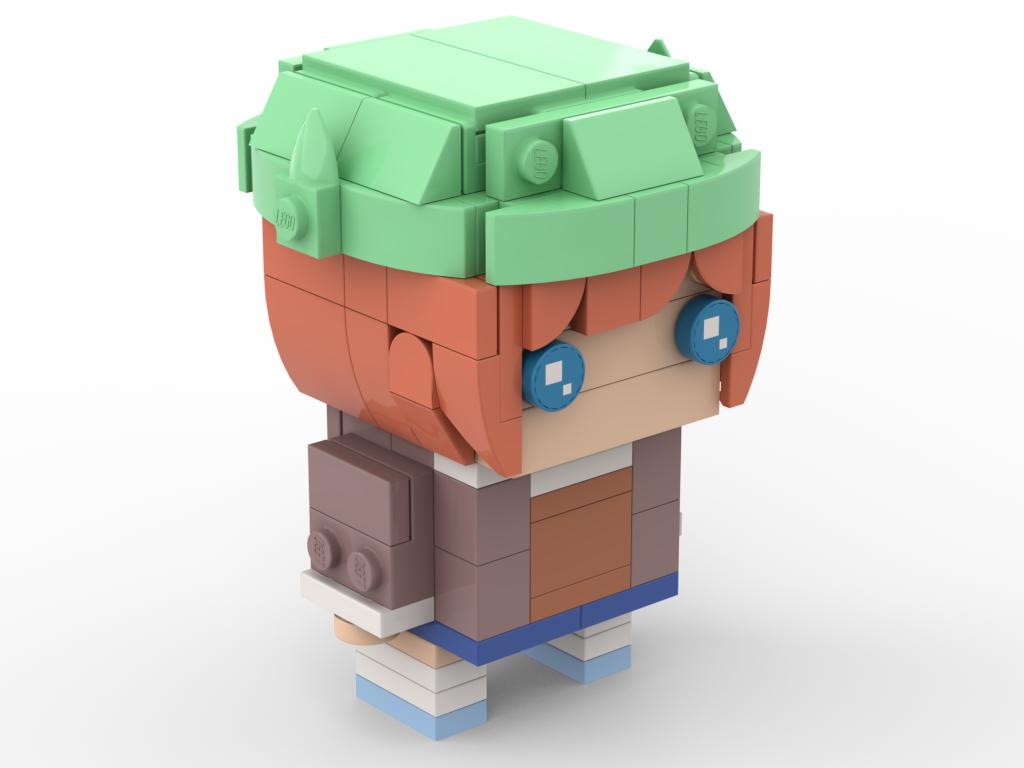 Lego Dokis~! :D 💚 💜 💗 💙 💛 🖤 (by @endfactor16 on Twitter) : r/DDLC