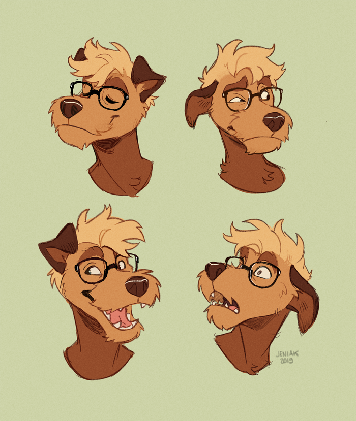 「I'm finally done with this semester!!! G」|Jeniak 🐶🌿のイラスト