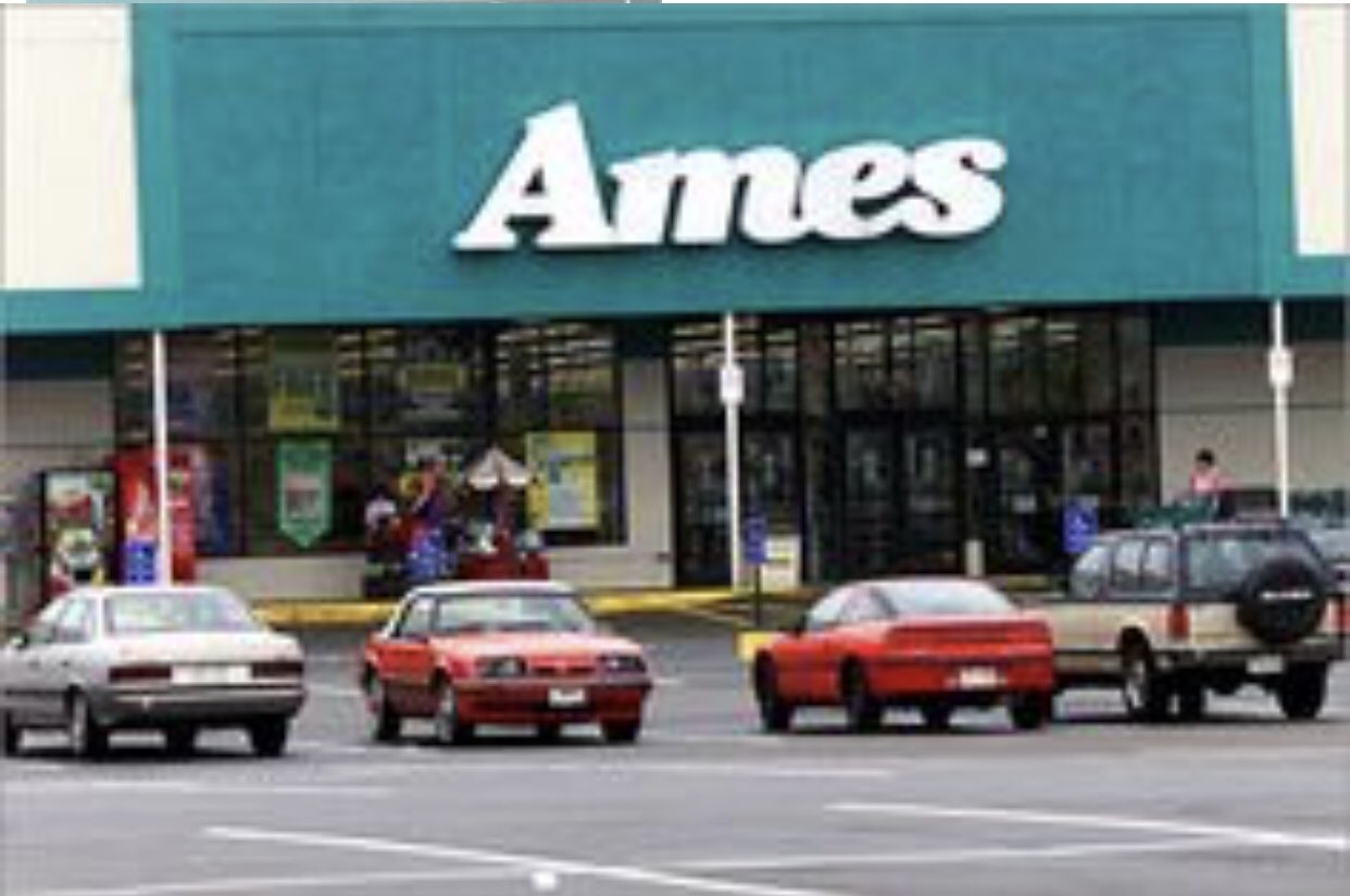 80sThen80sNow on Twitter: "80s DEPARTMENT STORE of the Day: Ames (1958-2002) Don’t forget to ...