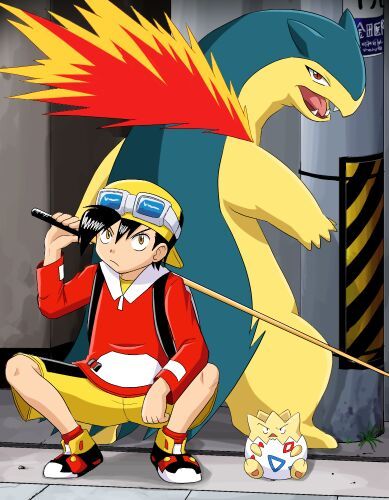 Pokemon Trainer Gold Cosplay