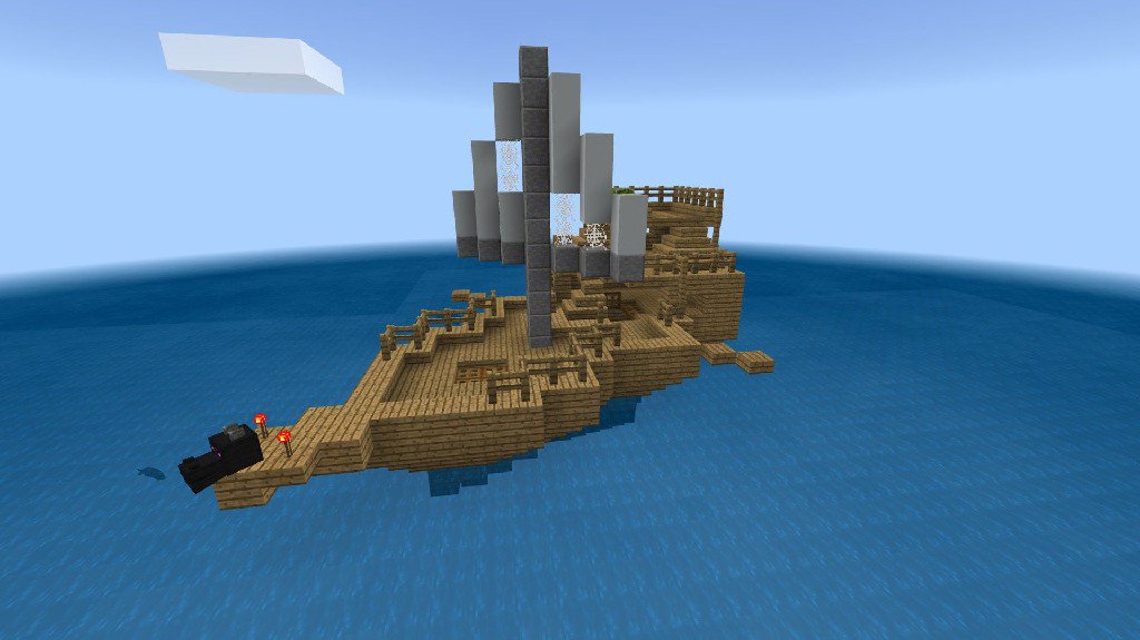 Mega Minecraft Boats