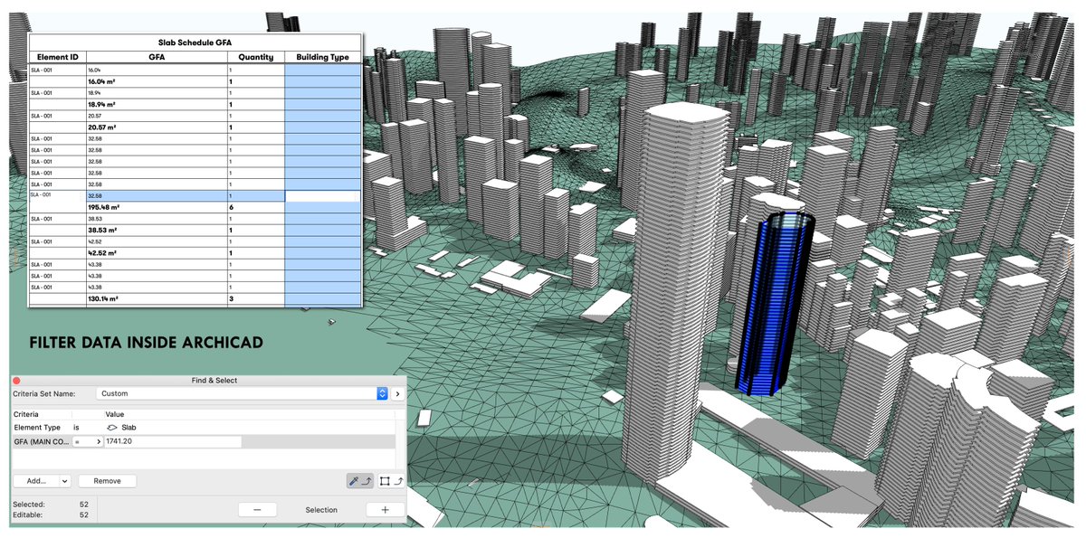 enzyme apd on Twitter: "How to bring entire cities into #ARCHICAD? Automatically create #3D # ...