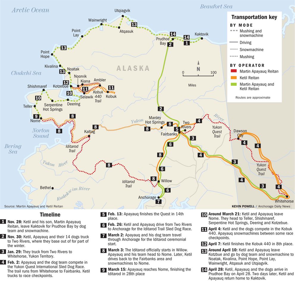 This might be Alaska’s most epic family vacation: Longtime musher Ketil ...