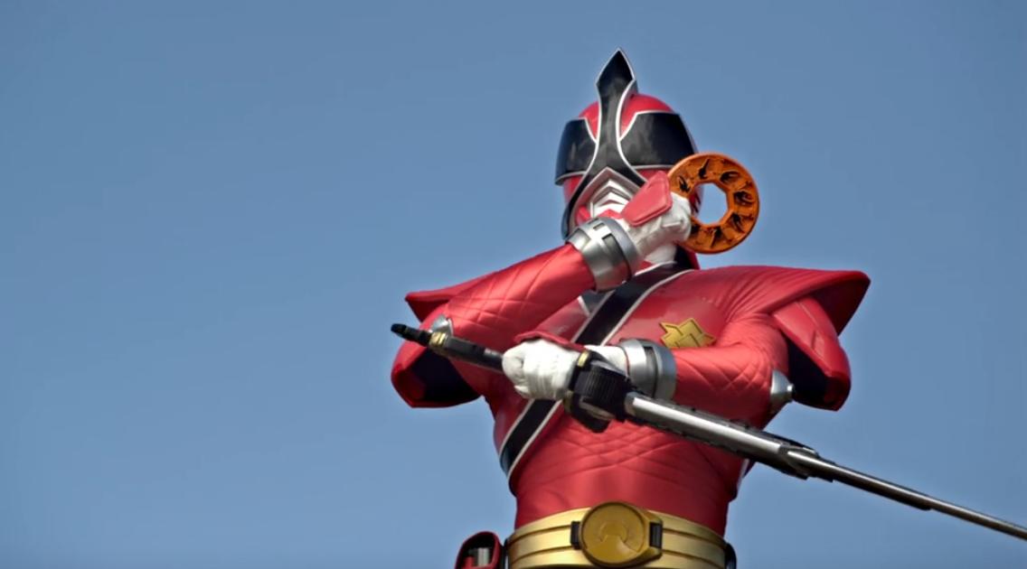 Power Rangers Samurai Red Ranger Mega Mode