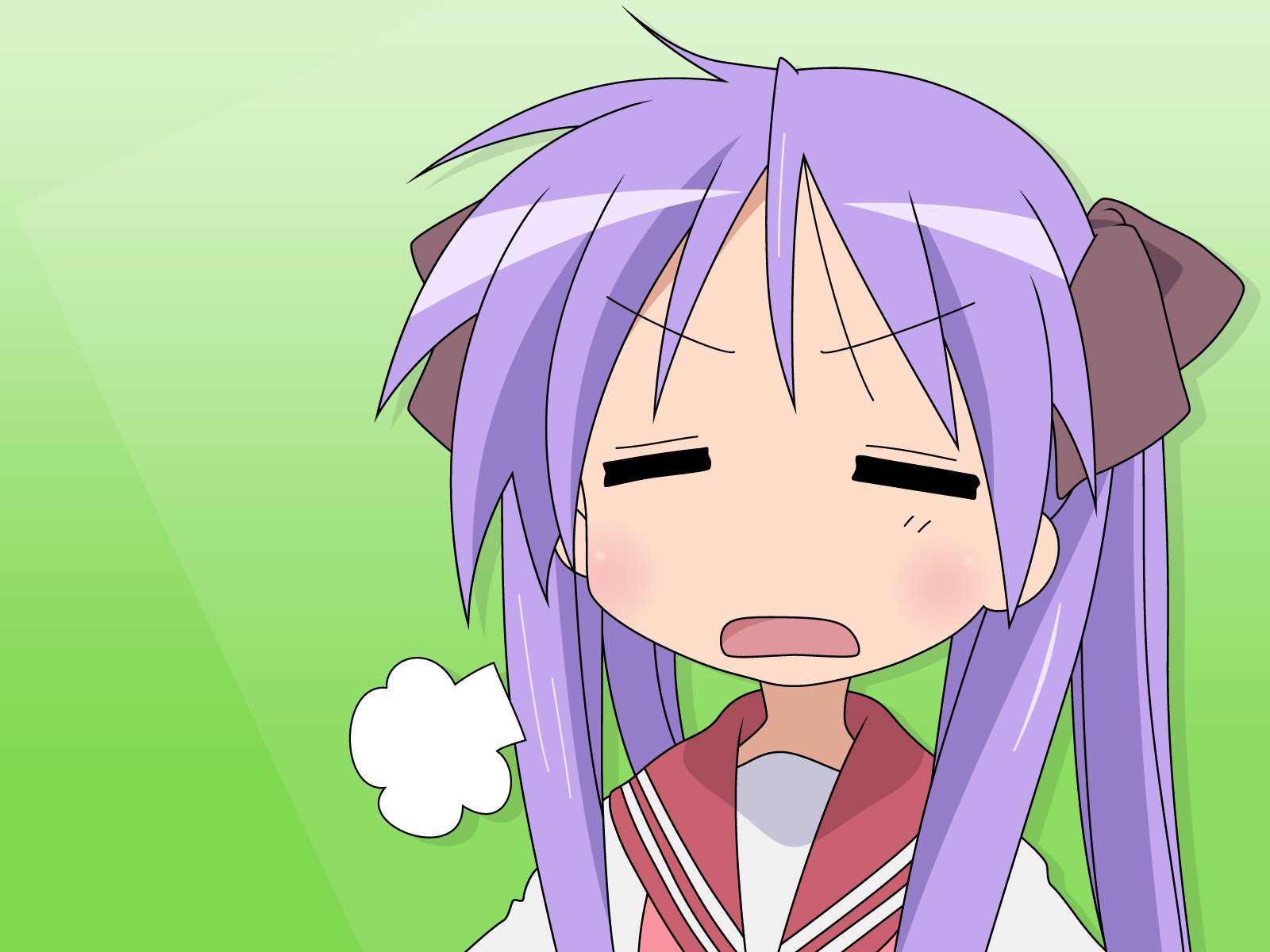 Anime Visible Sigh Gif