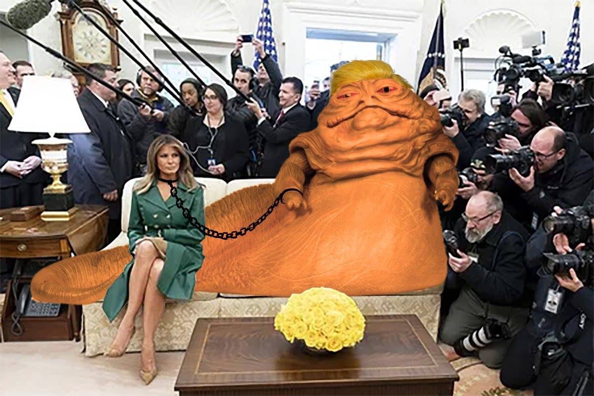 Jabba don Trump is Darth Twitler