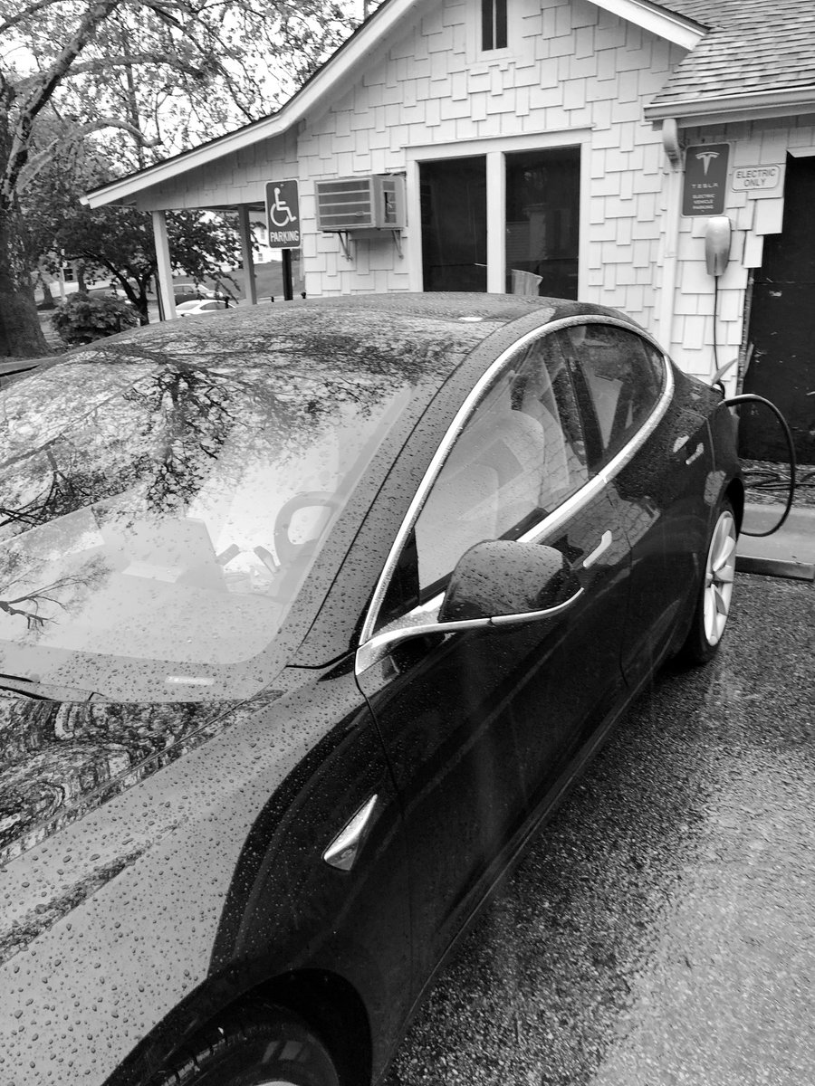 Hey thanks @GrinderStonewal for having a destination charger!!! Very ...