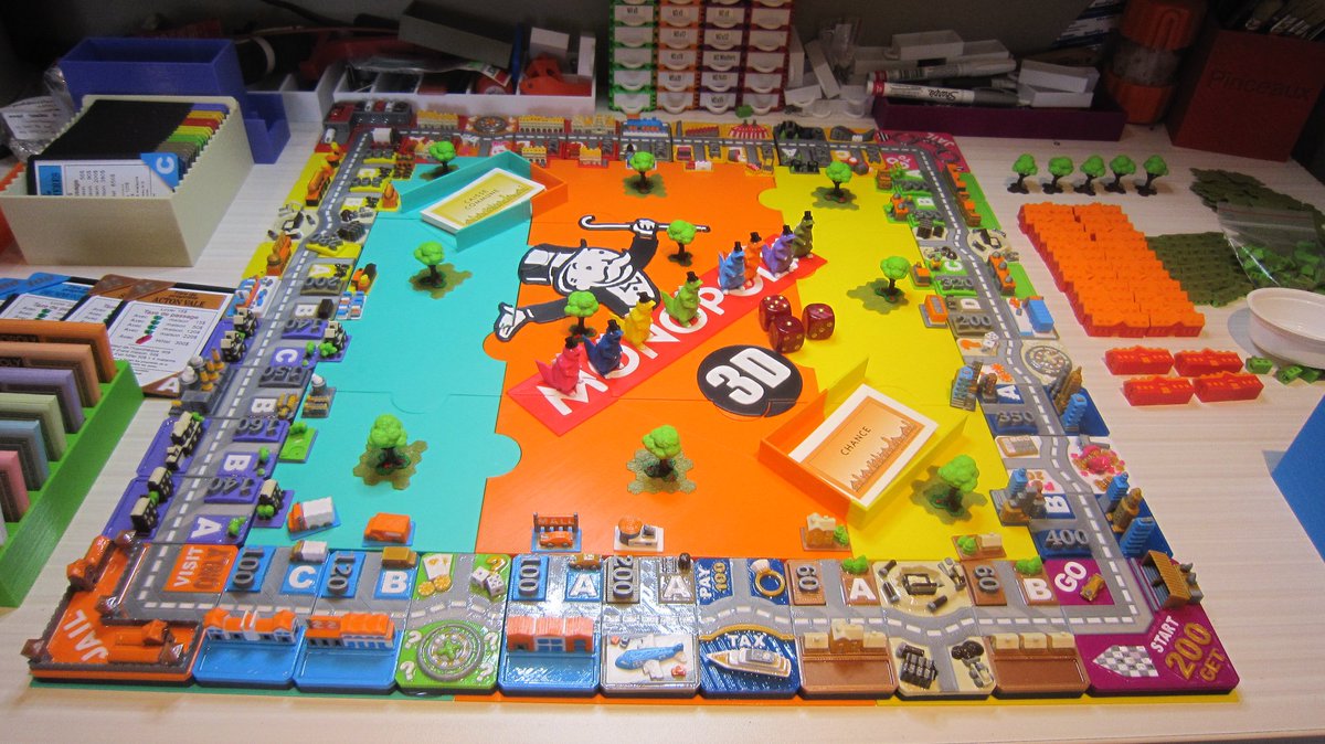3d Monopoly Board Game