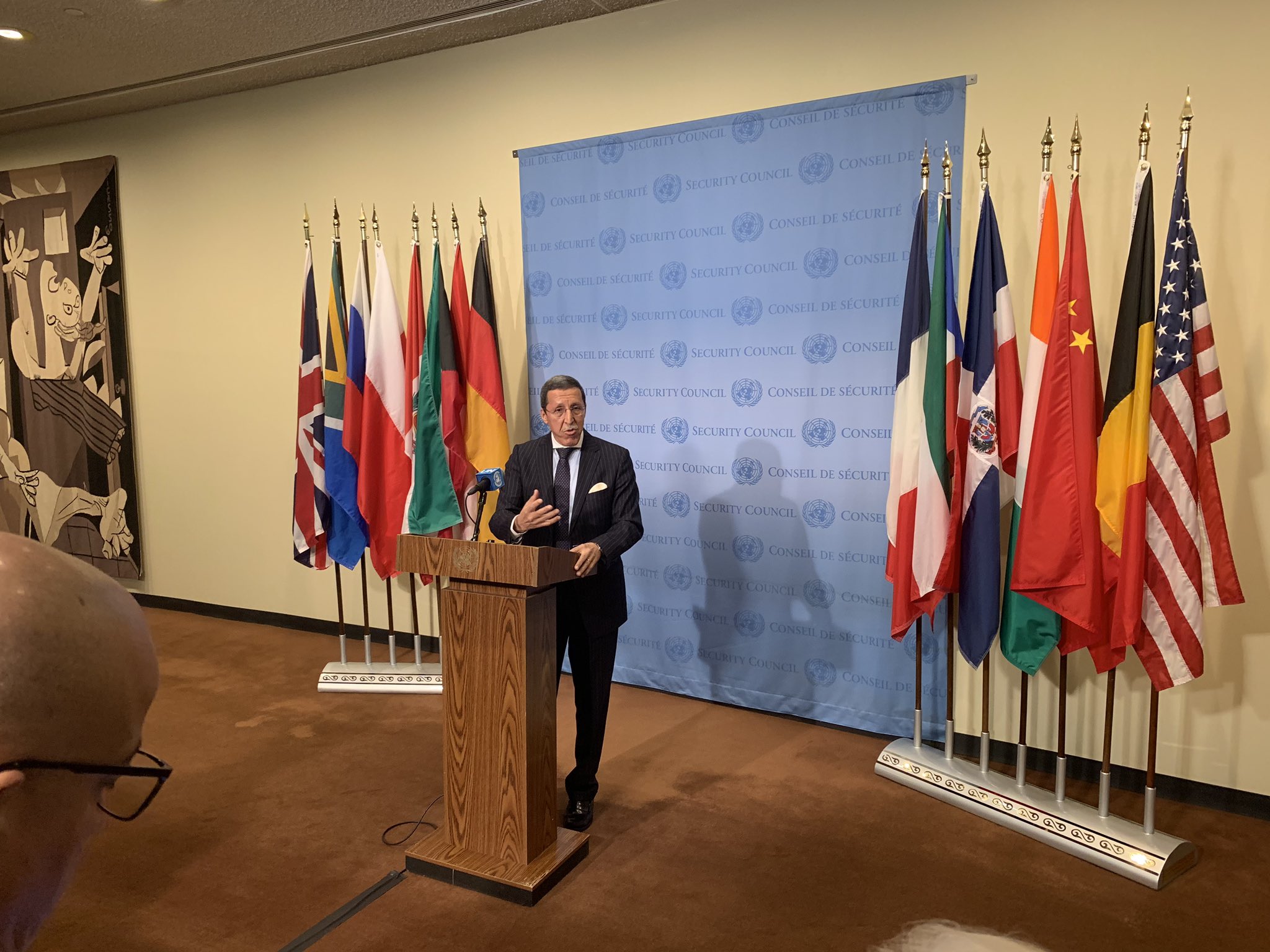 Permanent Mission Of Morocco To The Un On Twitter Ambassador Omar