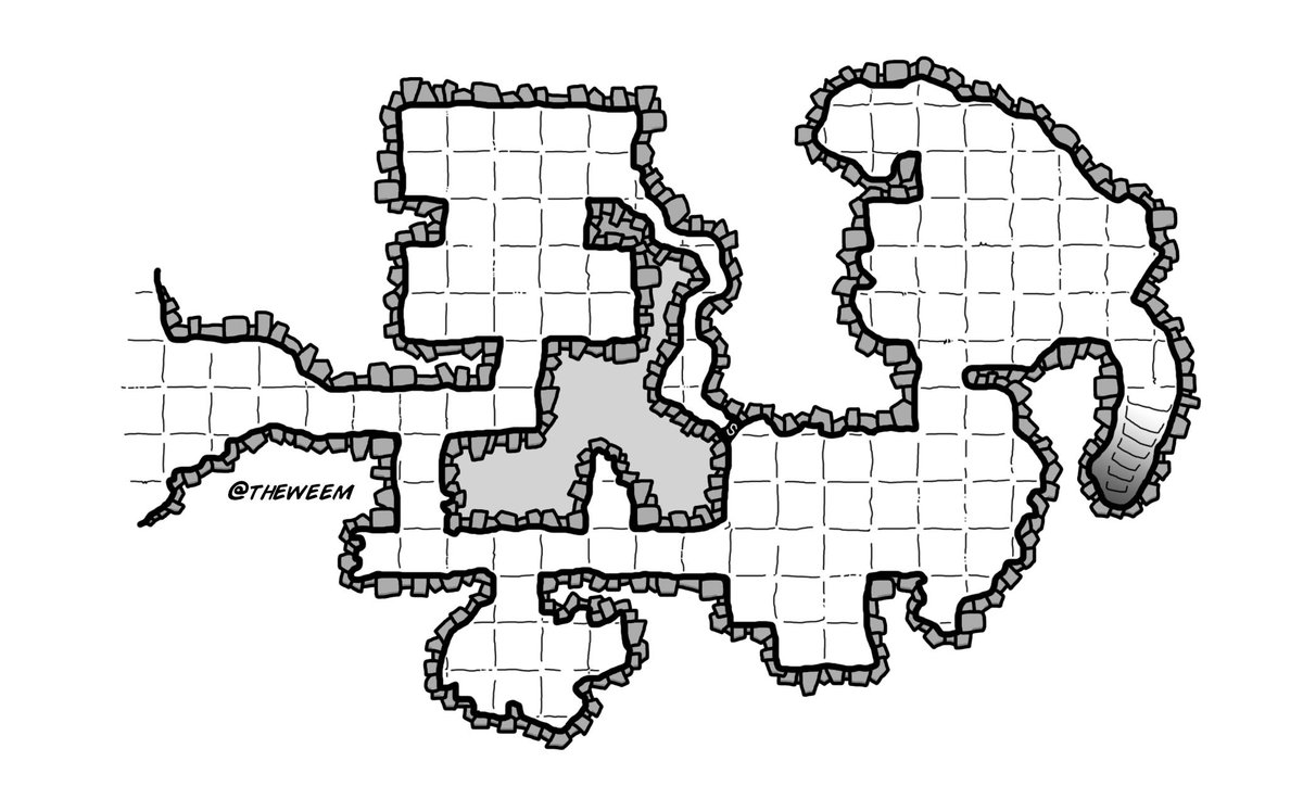 Simple Dungeon Map