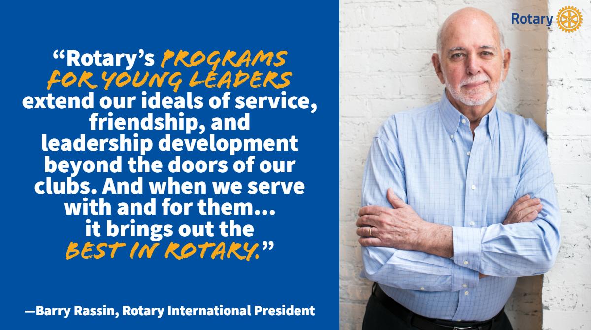 Rotary International on Twitter: "#Rotary is celebrating Youth Service ...